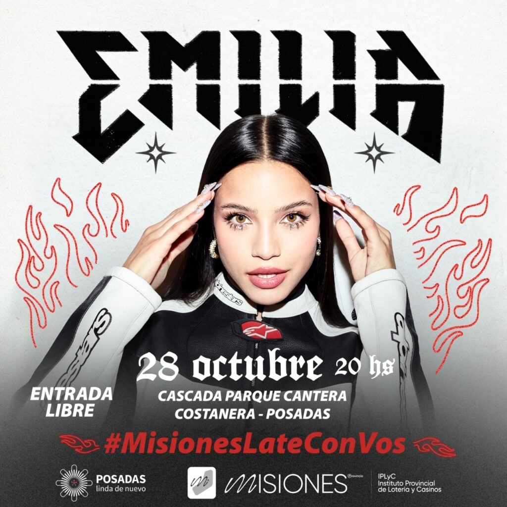 Emilia Mernes por primera vez en Misiones : Economis