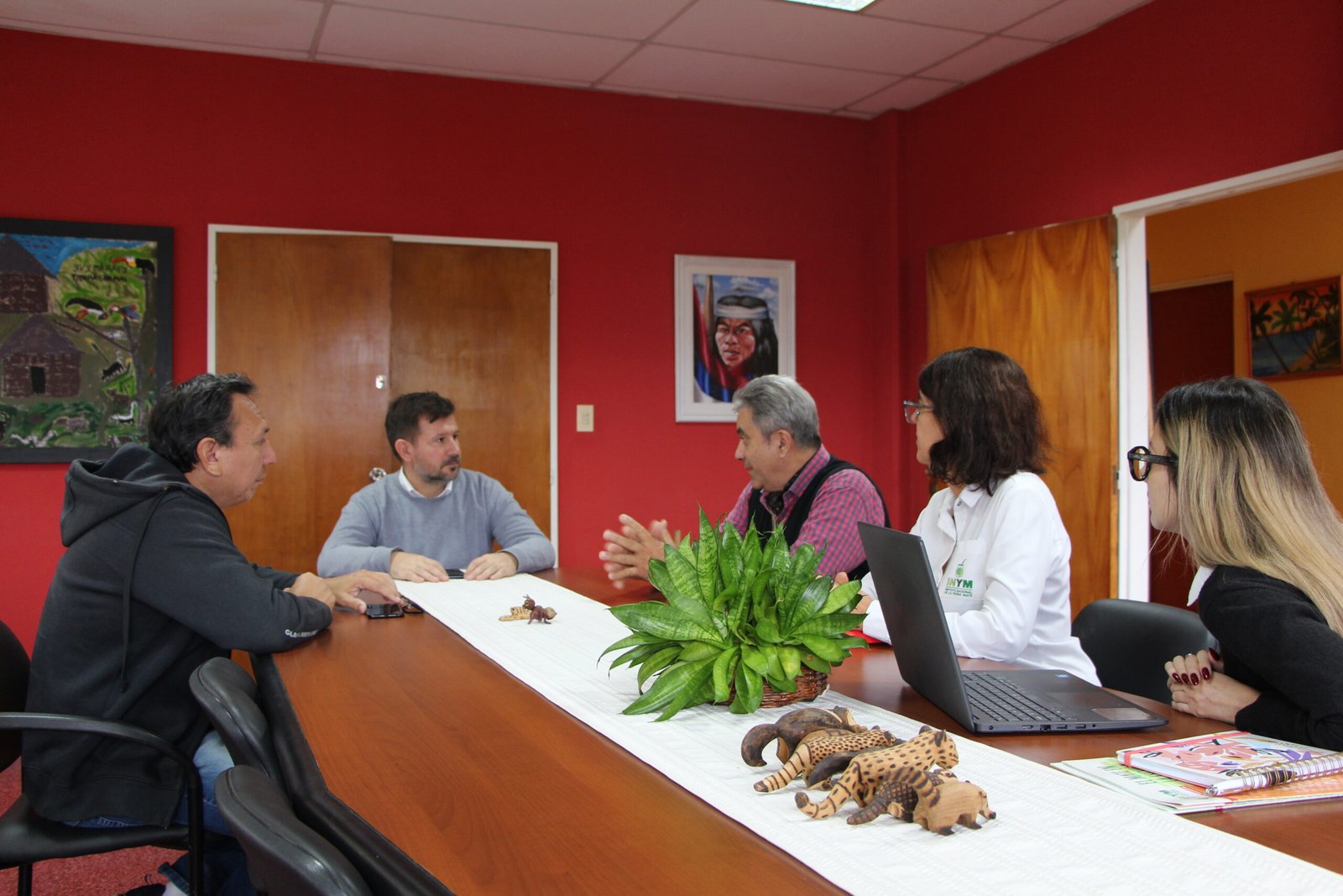 Reunión para avanzar con el programa Mate en la Escuela : Economis