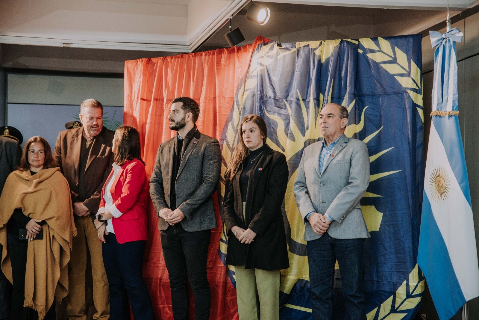 Se conmemoró el noveno aniversario de la creación de la bandera de ...