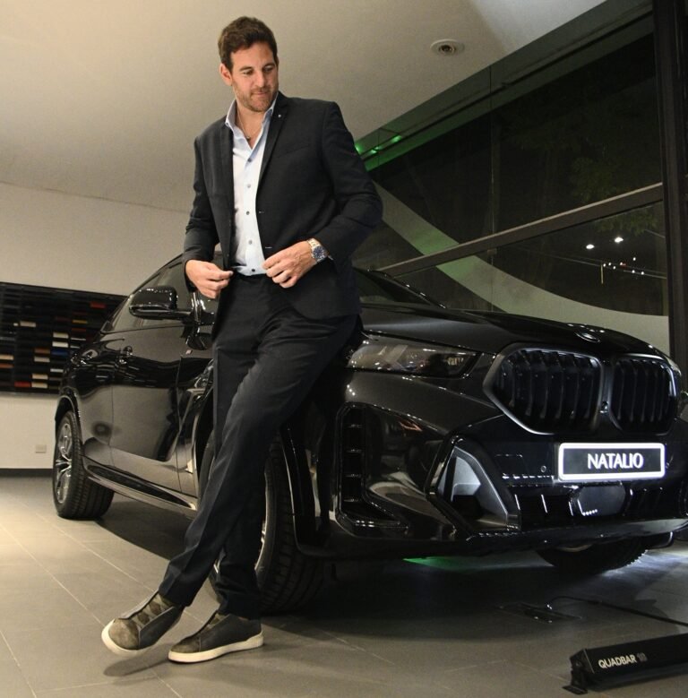 Juan Martín Del Potro, nuevo embajador de Natalio Automotores