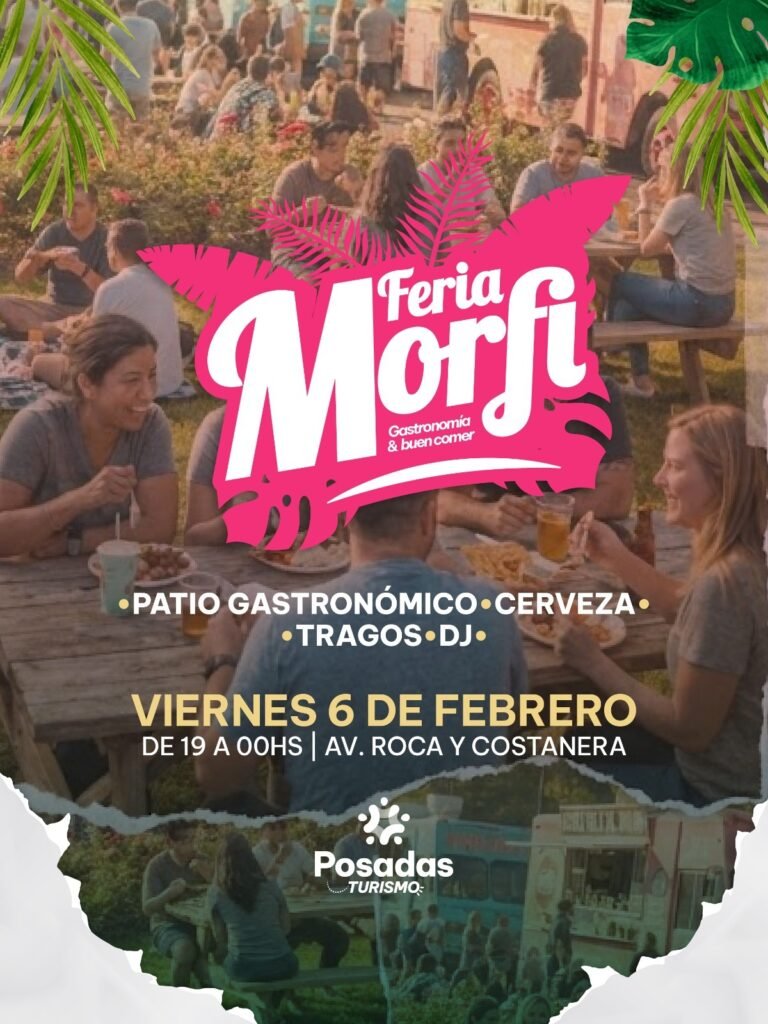 Posadas invita a disfrutar de la Feria Morfi